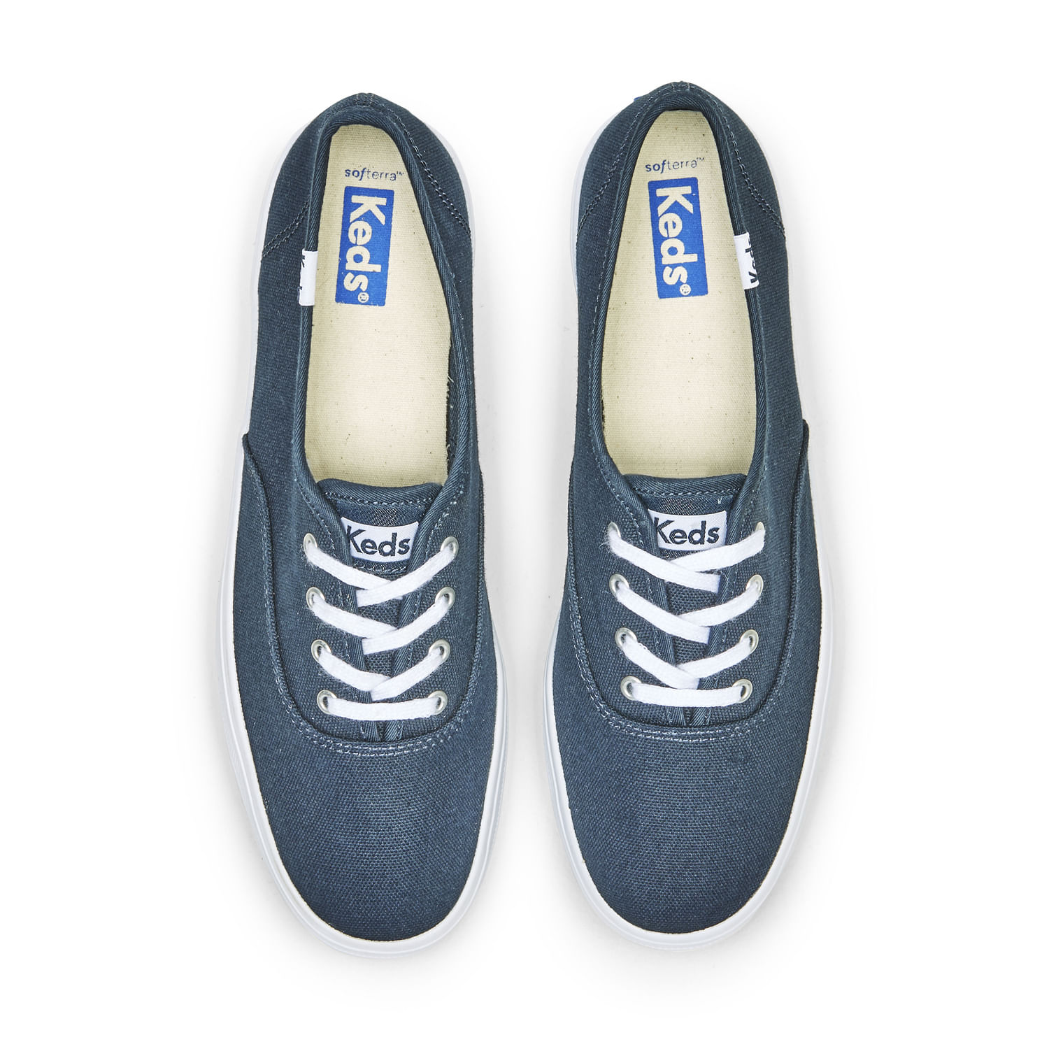 Zapatilla Casual Mujer The Platform Azul Keds-Keds Chile - Keds Chile