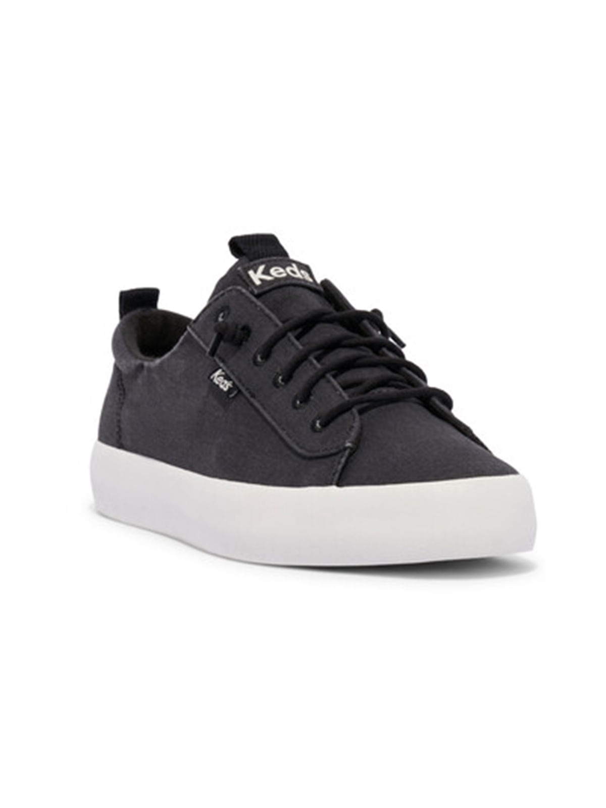 Zapatilla Casual Mujer Kickback Negra Keds-Keds Chile - Keds Chile